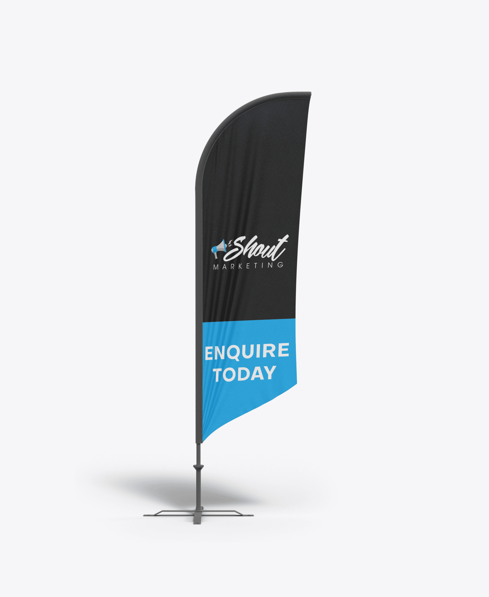 Custom Printed Feather Banners | Shout Marketing Australia